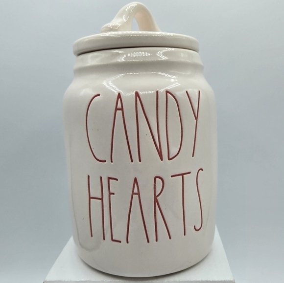 Rae Dunn | Kitchen | Rae Dunn Candy Hearts Ceramic Canister | Poshmark